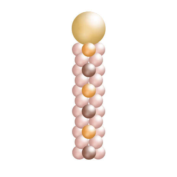 Classic Column Polka Dots - Top Notch Balloon Creations