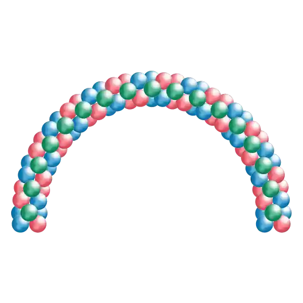 Classic Arch Spotty - Top Notch Balloon Creations